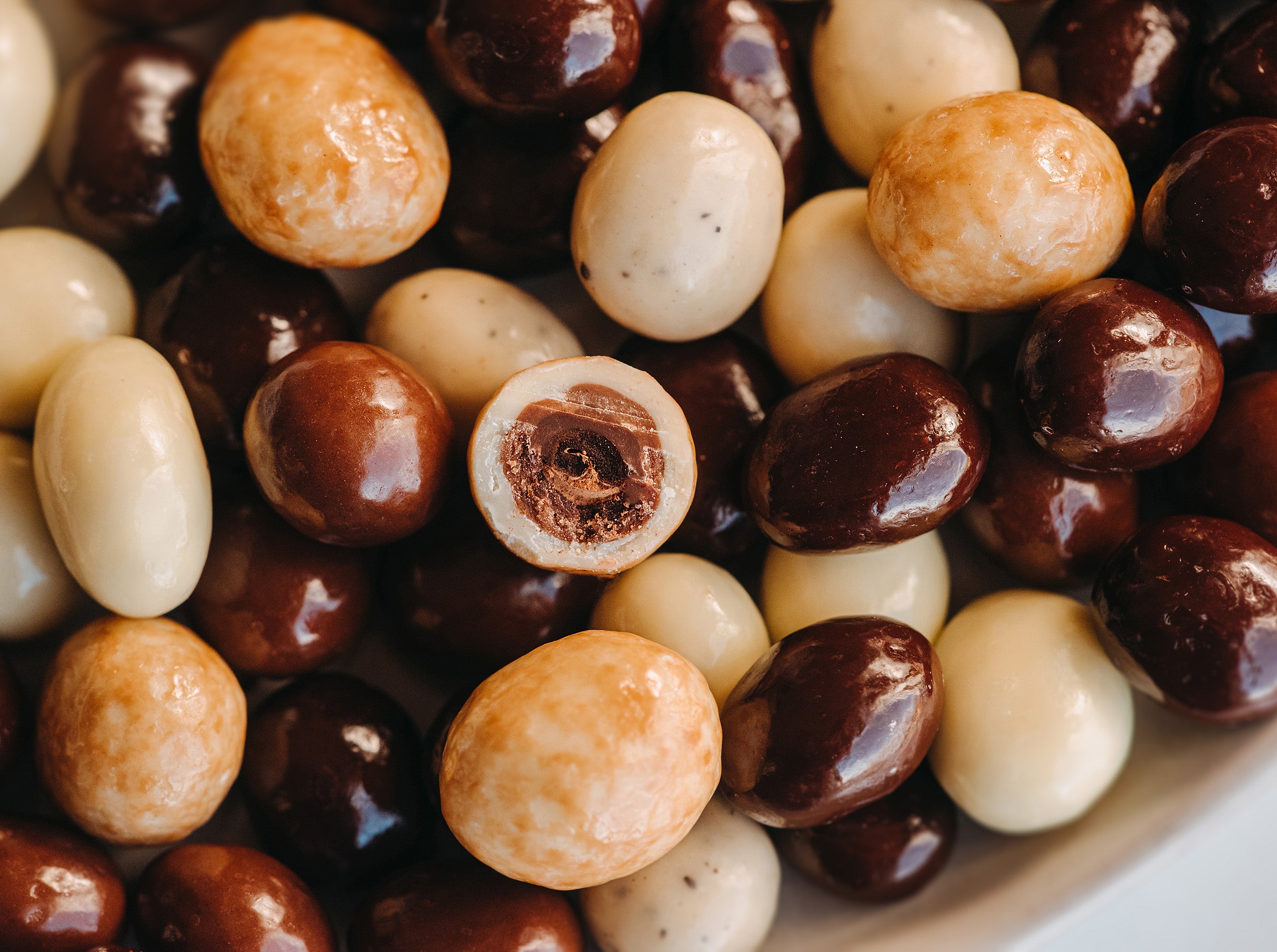 Panned Chocolate Confections