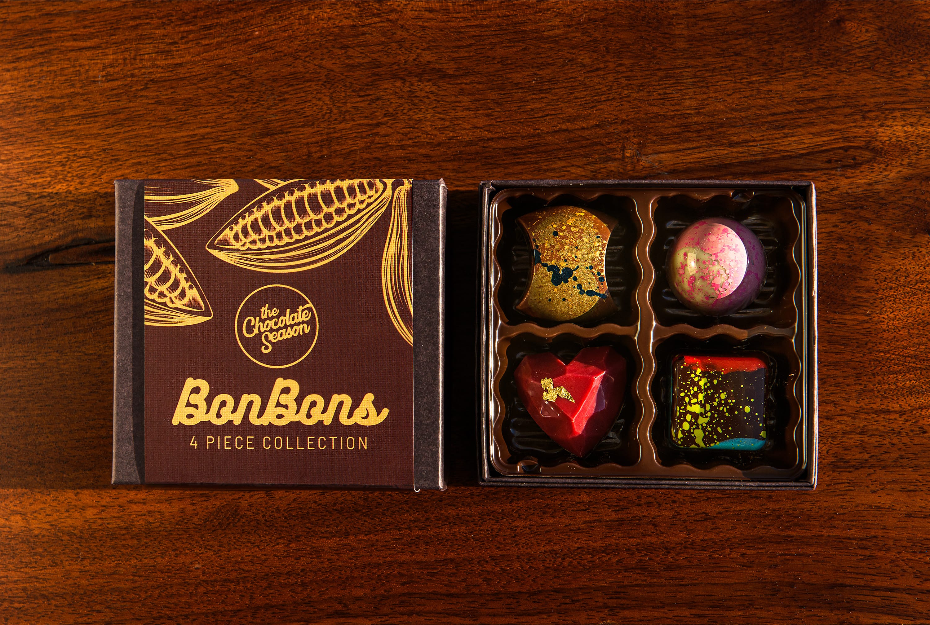 4 Piece Artisan Chocolates