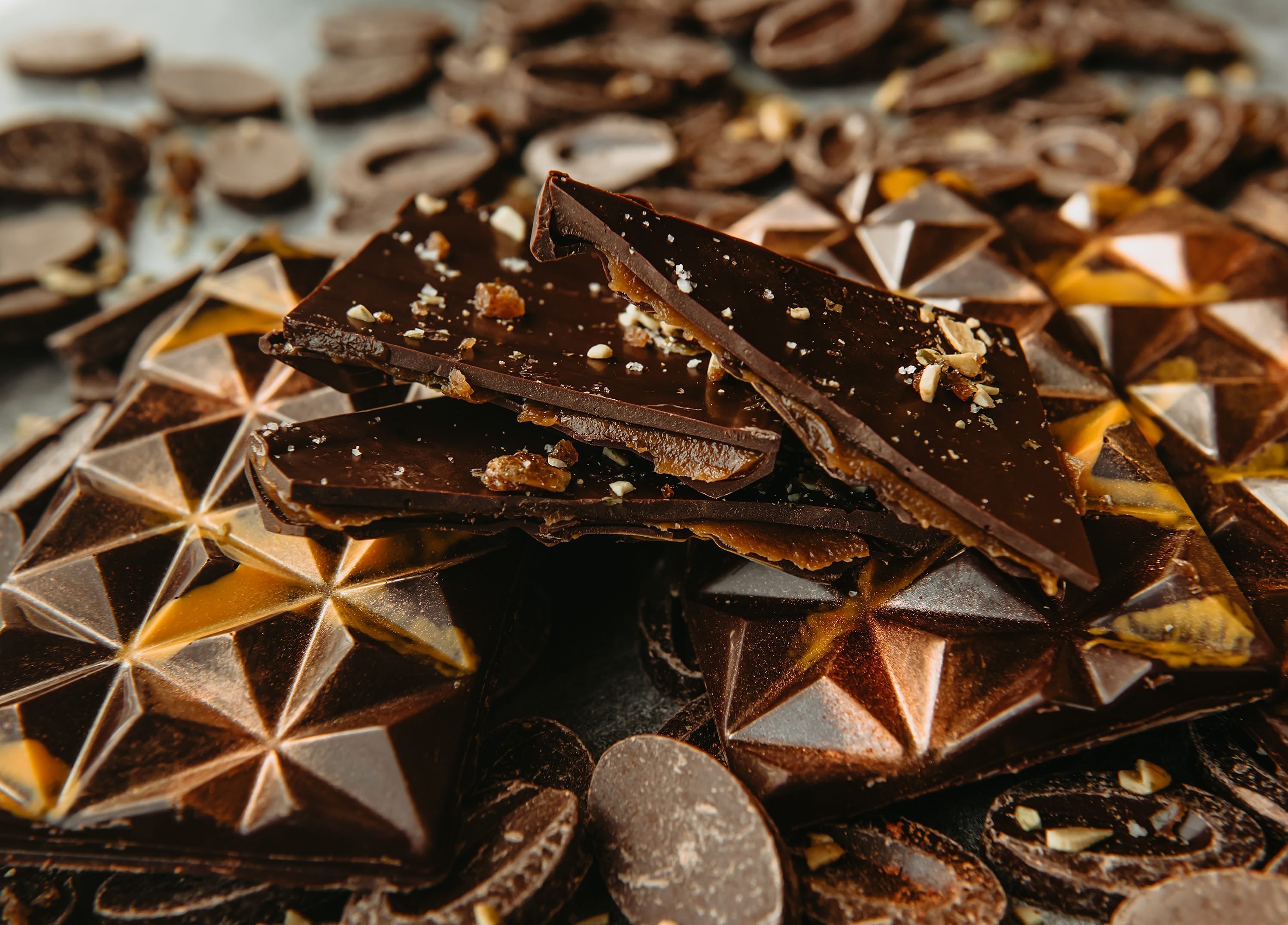 Pumpkin Caramel Artisan Chocolate Bar